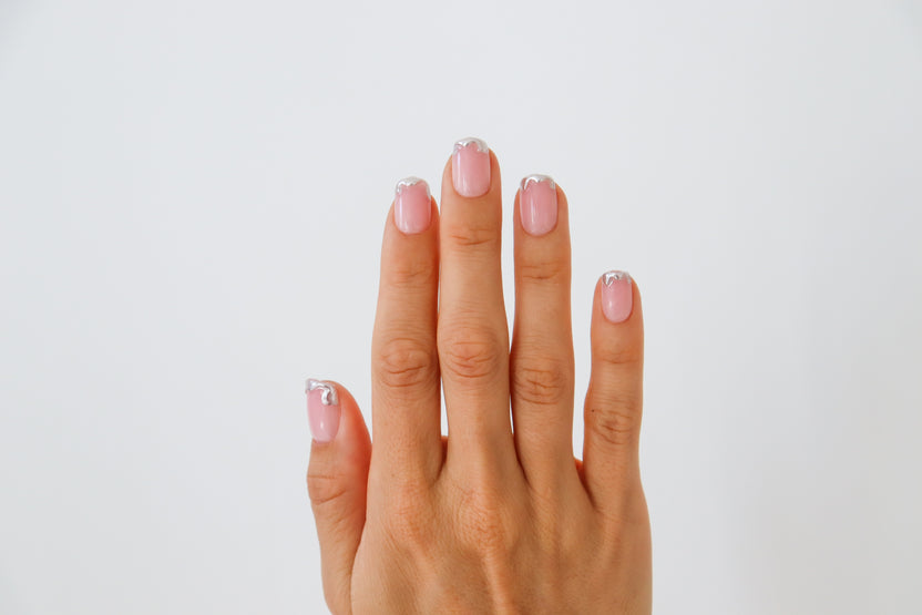 Press Ons - Liquid Silver – Buff Studios